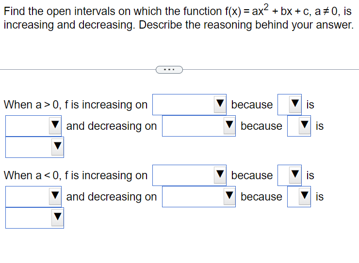 Solved Find the open intervals on which the function | Chegg.com