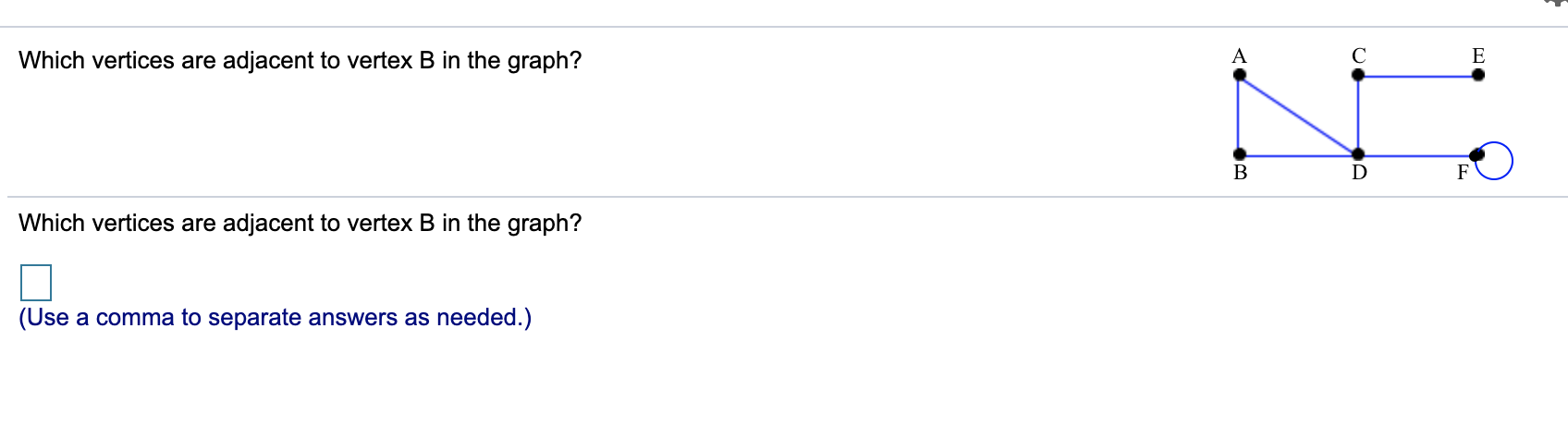 Solved Use vertices to describe two paths that start at | Chegg.com