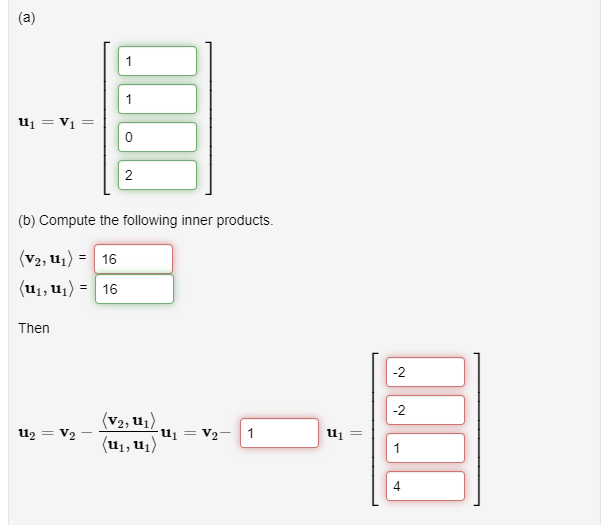 Solved (1 point) Let 2 1 4 -2 0 1 A = 0 -2 0 0 4 1 2 1 and | Chegg.com