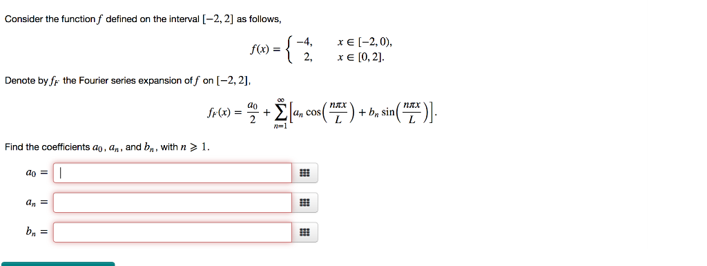 Solved Consider the function f defined on the interval [-2, | Chegg.com