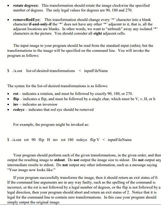 In this assignment, you will write a C program that | Chegg.com