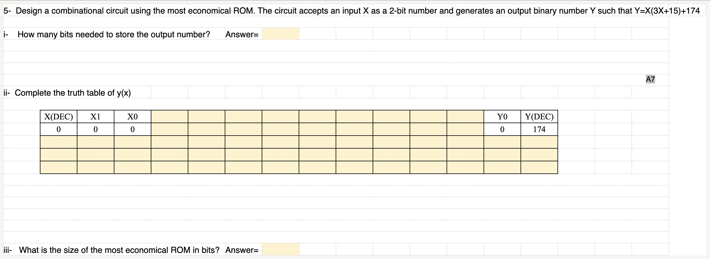 5- Design a combinational circuit using the most | Chegg.com