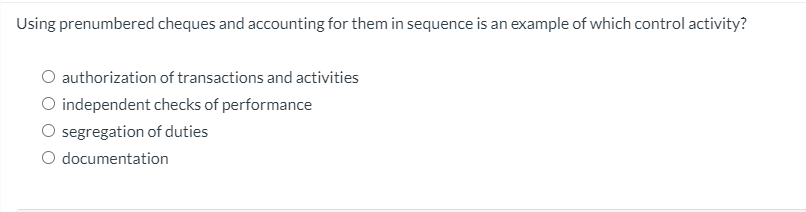 Solved Using prenumbered cheques and accounting for them in | Chegg.com