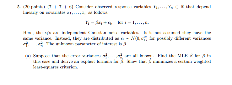 Solved 1. (10 points) Suppose X1, X2, ..., Xn is a random | Chegg.com