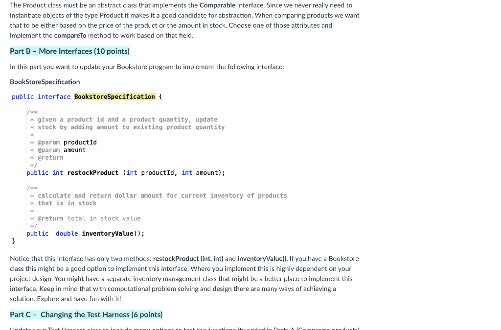 Solved ITSC 1213 - Project 2 - Bookstore Management System | Chegg.com