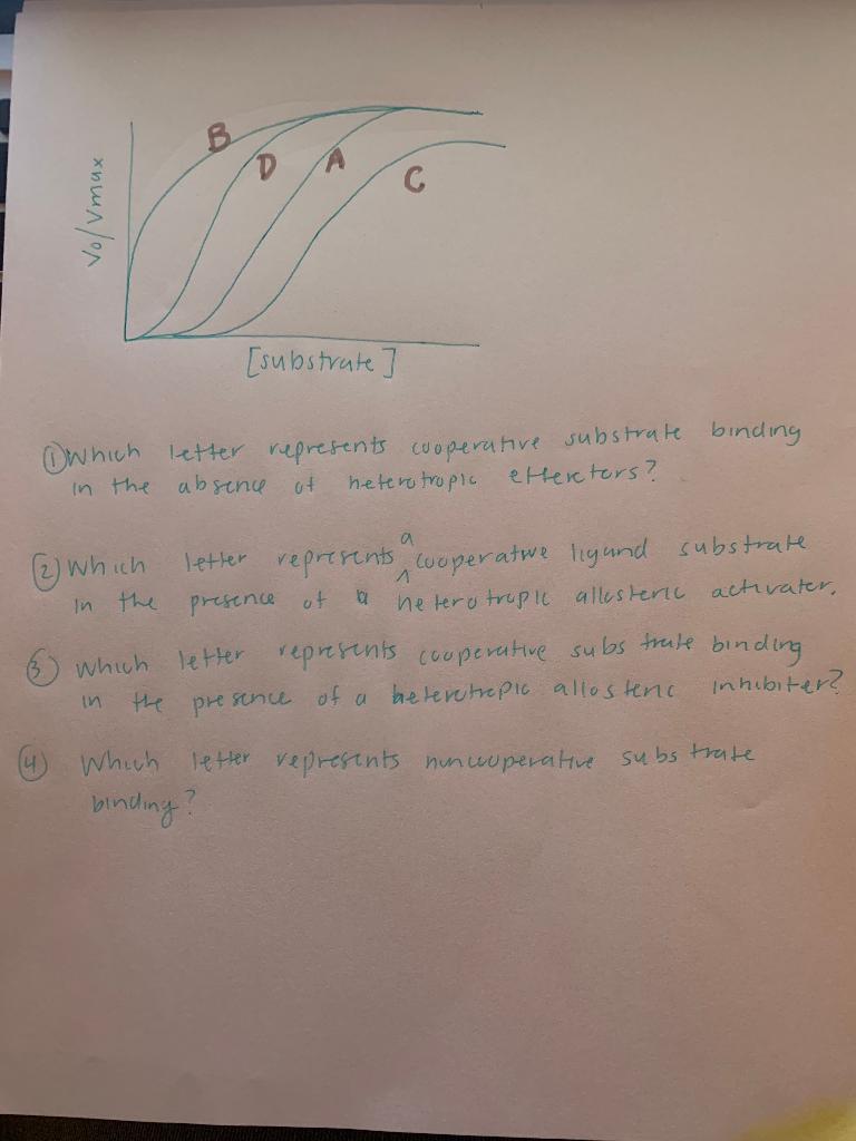Solved С Volvmax [substrate which letter represents | Chegg.com