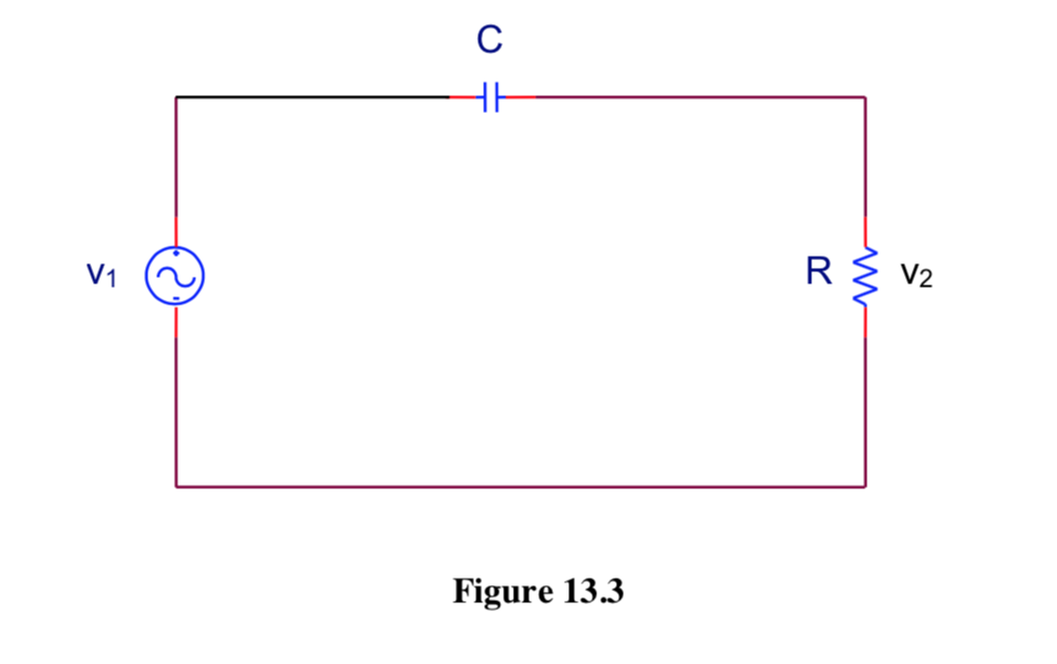 Solved 1) Construct the circuit of Figure 13.2, with R = | Chegg.com