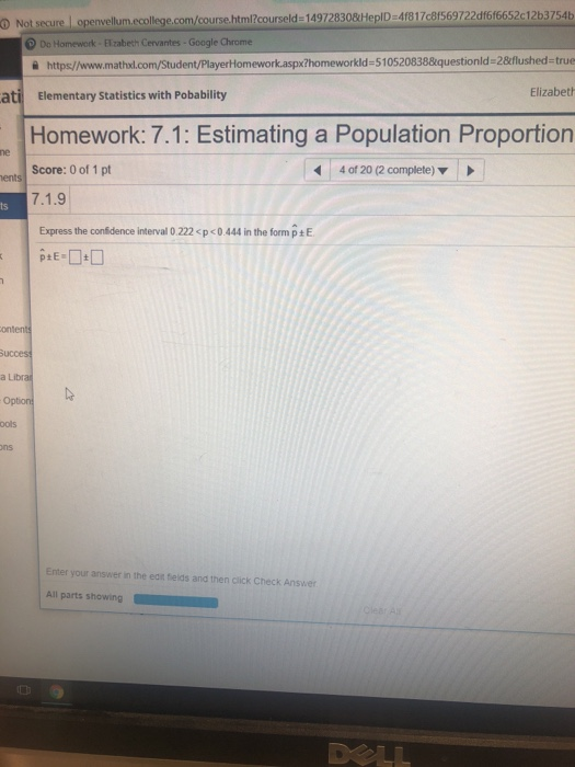 Solved Not secure | | Chegg.com
