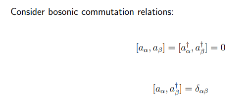 Solved Consider bosonic commutation relations: | Chegg.com