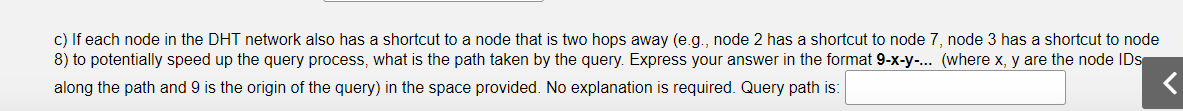 Solved Consider a circular DHT-based peer-to-peer file | Chegg.com
