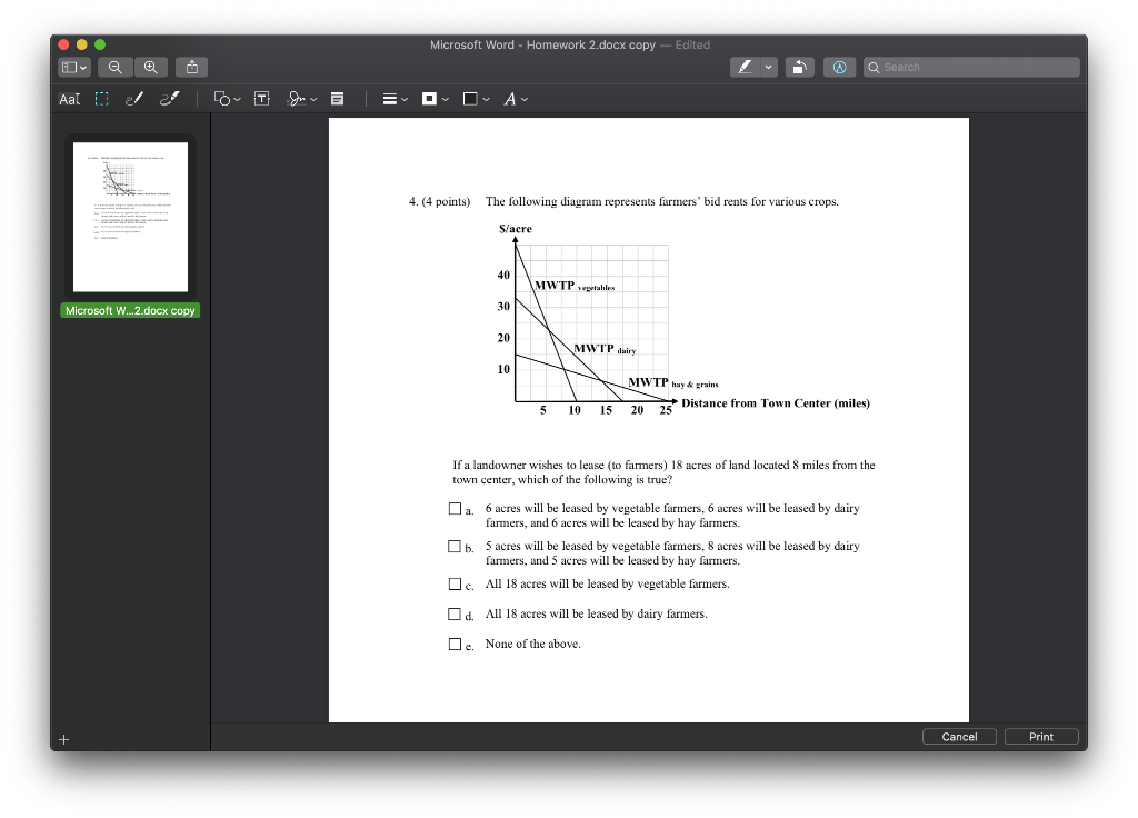Solved Microsoft Word - Homework 2.docx copy Edited 4.(4 | Chegg.com