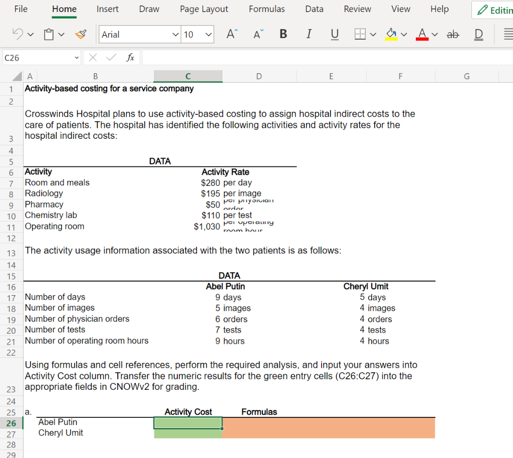 Solved The activity usage information assoclated with the | Chegg.com