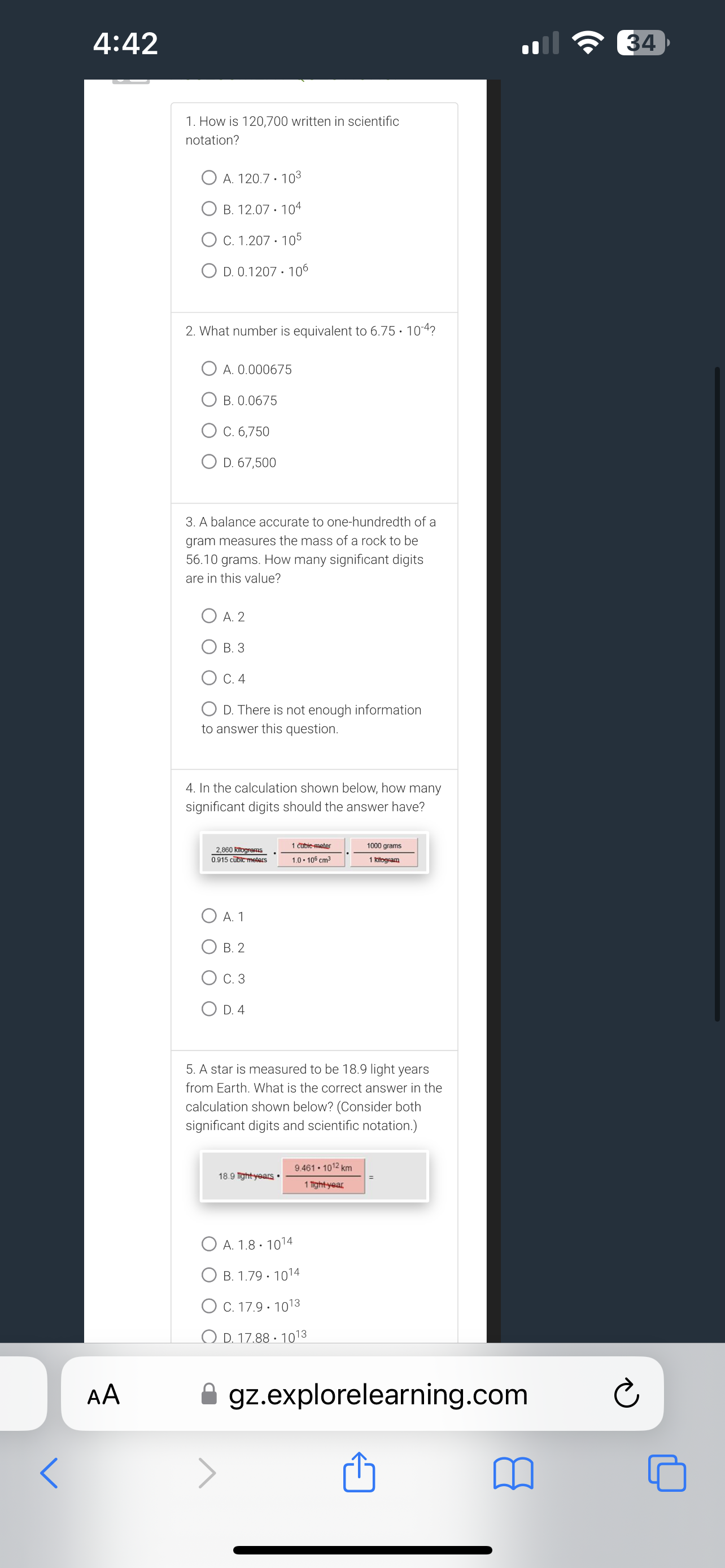 Solved 3. Based on the tiles shown, how many meters per | Chegg.com