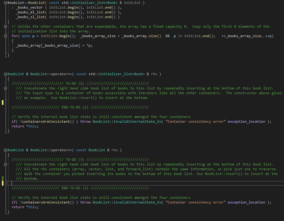 Booklist::Booklist( const std::initializer_list & | Chegg.com
