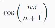 Solved cos(n+1nπ) | Chegg.com
