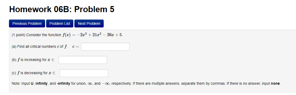 Solved Homework 06B: Problem 10 Previous Problem Problem | Chegg.com