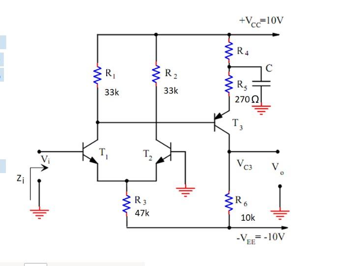 Solved T1 and T2 transistors used in the figure on | Chegg.com