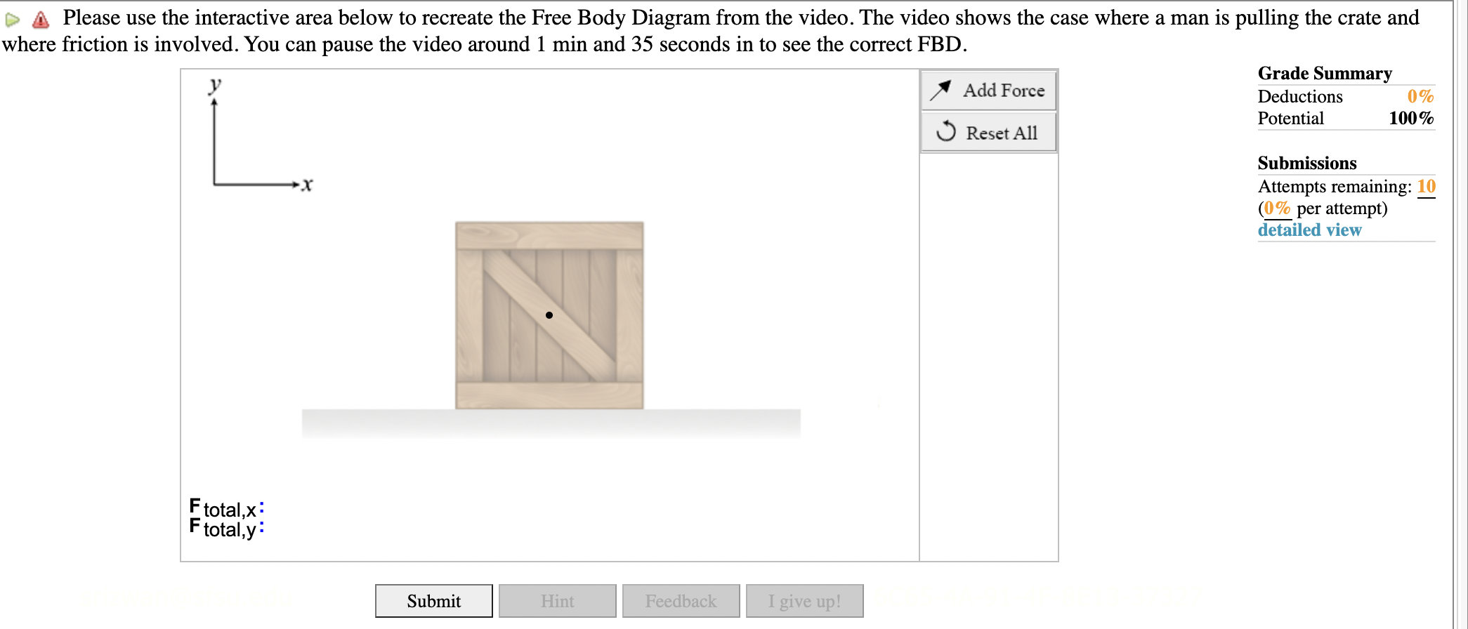 Please use the interactive area below to recreate | Chegg.com