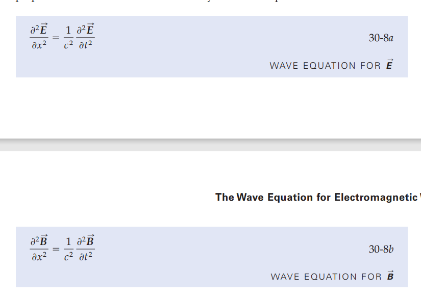 Solved I need help deriving the wave equation for E and B | Chegg.com
