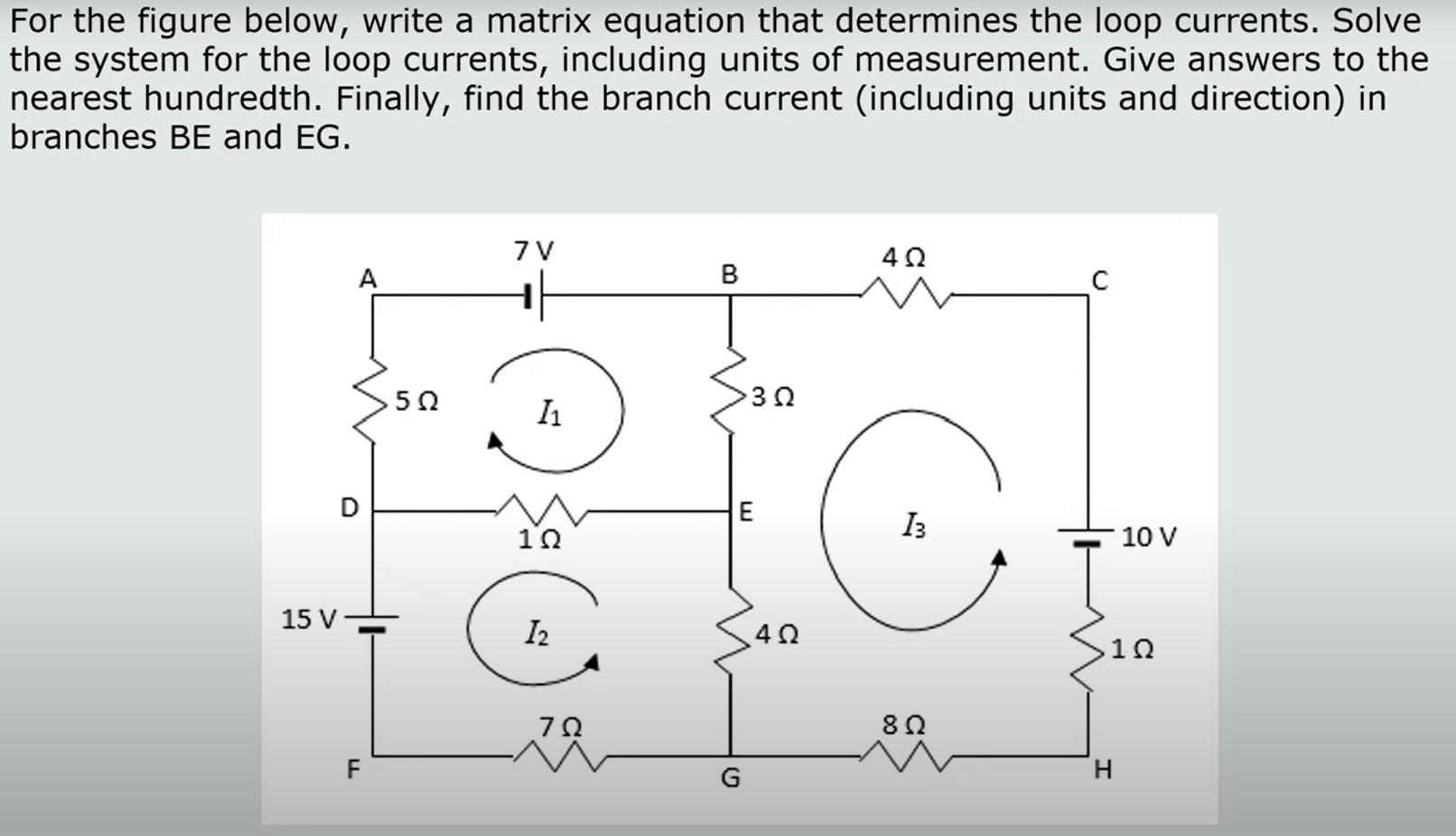 Solved Express the application of linear algebra to solve an | Chegg.com