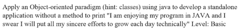 Solved Apply an Object-oriented paradigm (hint: classes) | Chegg.com