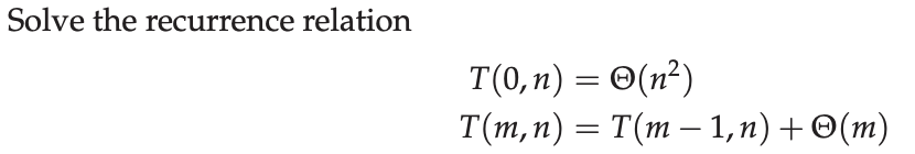 Solved Solve the recurrence relation | Chegg.com