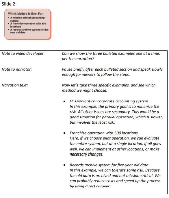 Critical Thinking Challenge: Tasks Page Chapter 11: | Chegg.com