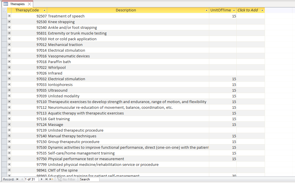 Solved Sports Physical Therapy Database: SQL Answer each of | Chegg.com