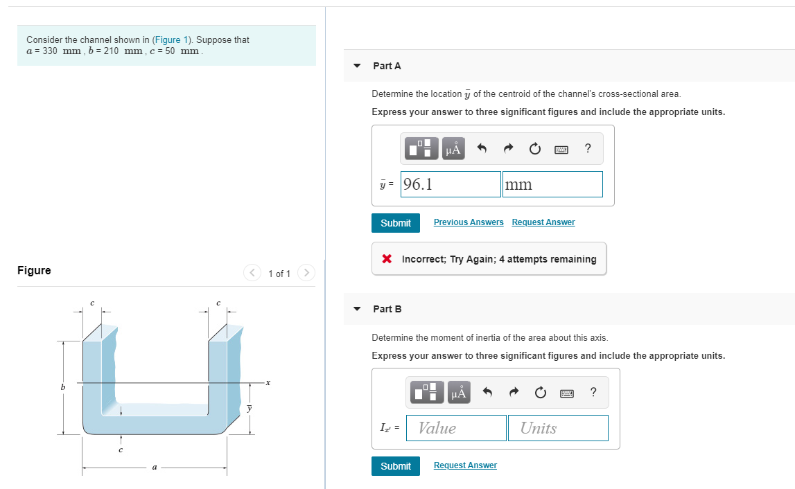 Solved Consider the channel shown in (Figure 1). | Chegg.com