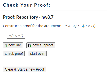Solved Using the checker: A V Notation for logic operators | Chegg.com