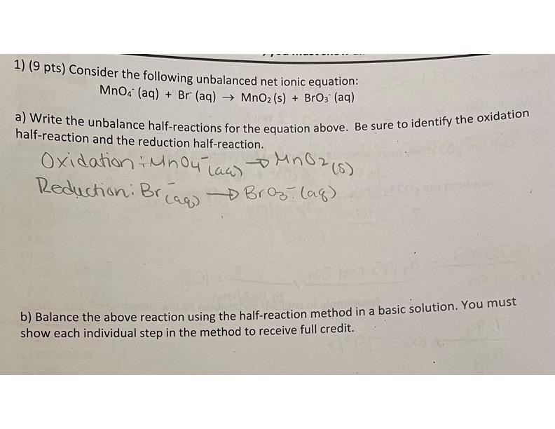 Solved 1) (9 pts) Consider the following unbalanced net | Chegg.com