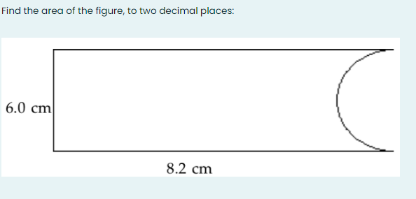 Solved Find the area if the distance between two adjacent | Chegg.com