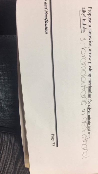 Solved Propose a stepwise, arrow pushing mechanism for | Chegg.com