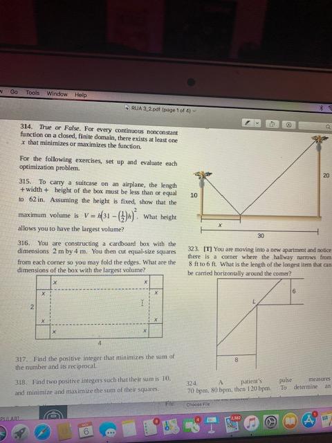 Solved Go Tools Window Help RUA 22.pdf page 1 of 4 - 314. | Chegg.com