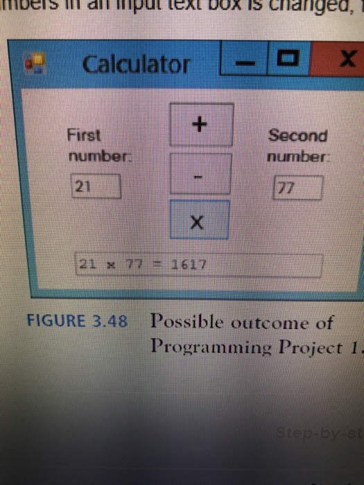Solved Visual Basic Using Visual | Chegg.com