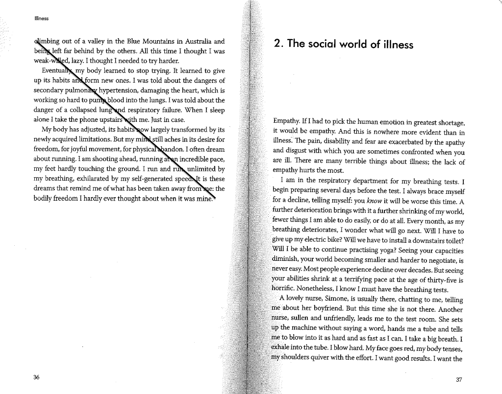 Solved Having read the short passage from Havi Carel’s | Chegg.com