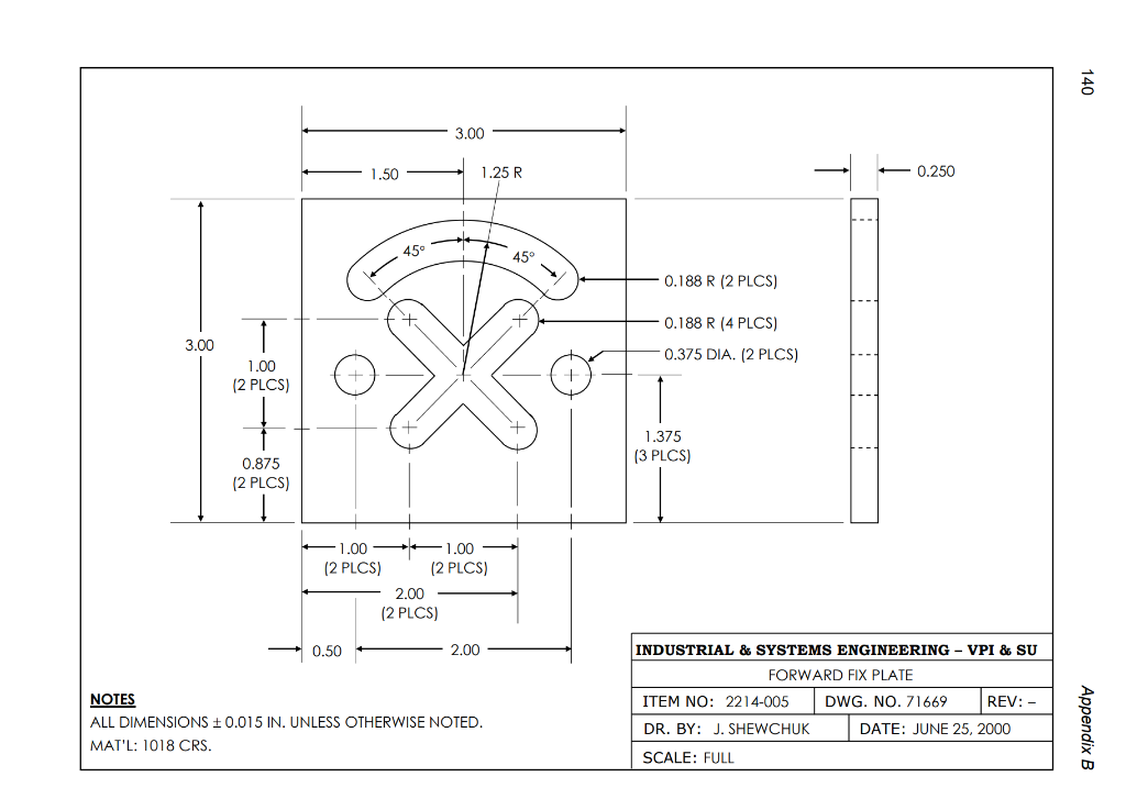 Solved Complete the inspection forms for the base plate (p. | Chegg.com