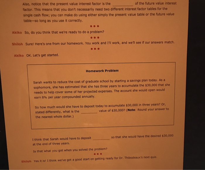 Solved 4. Introduction to the present value of money AaAa且 | Chegg.com