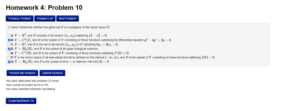 Solved Homework 4: Problem 10 Previous Problem Problem List | Chegg.com Solved Homework 4: Problem 10 Previous Problem Problem List | Chegg.com