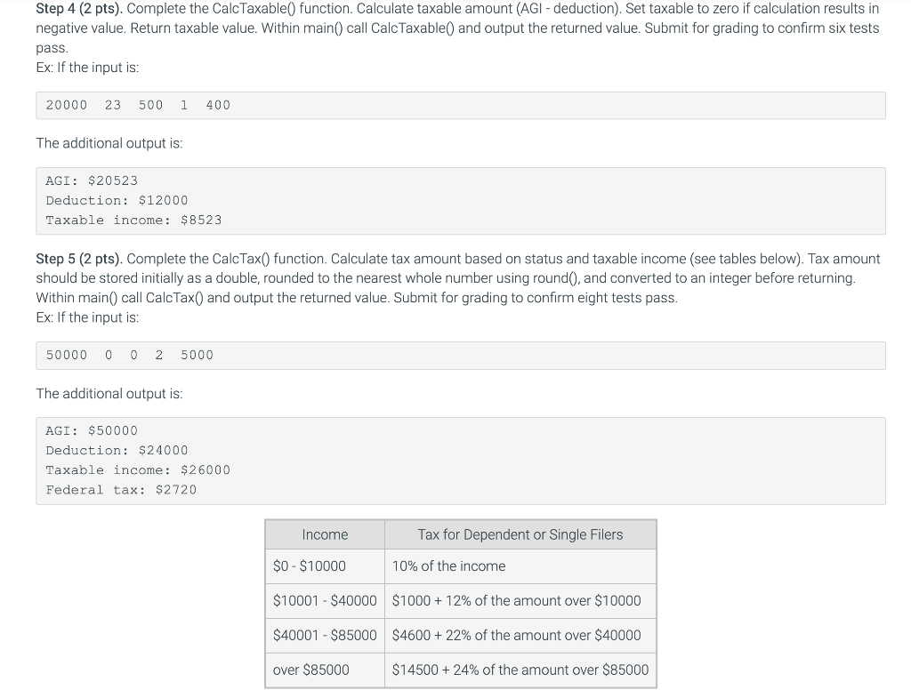 Solved Program Specifications Write a program to calculate | Chegg.com
