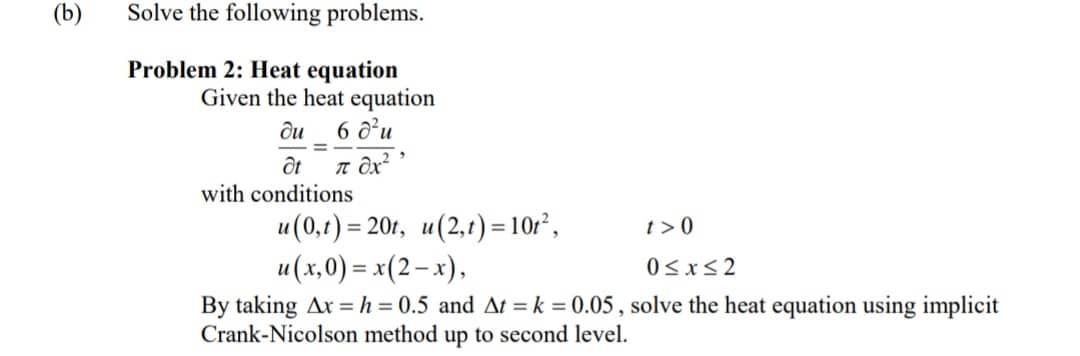 Solved I need complete solution of this question, please | Chegg.com