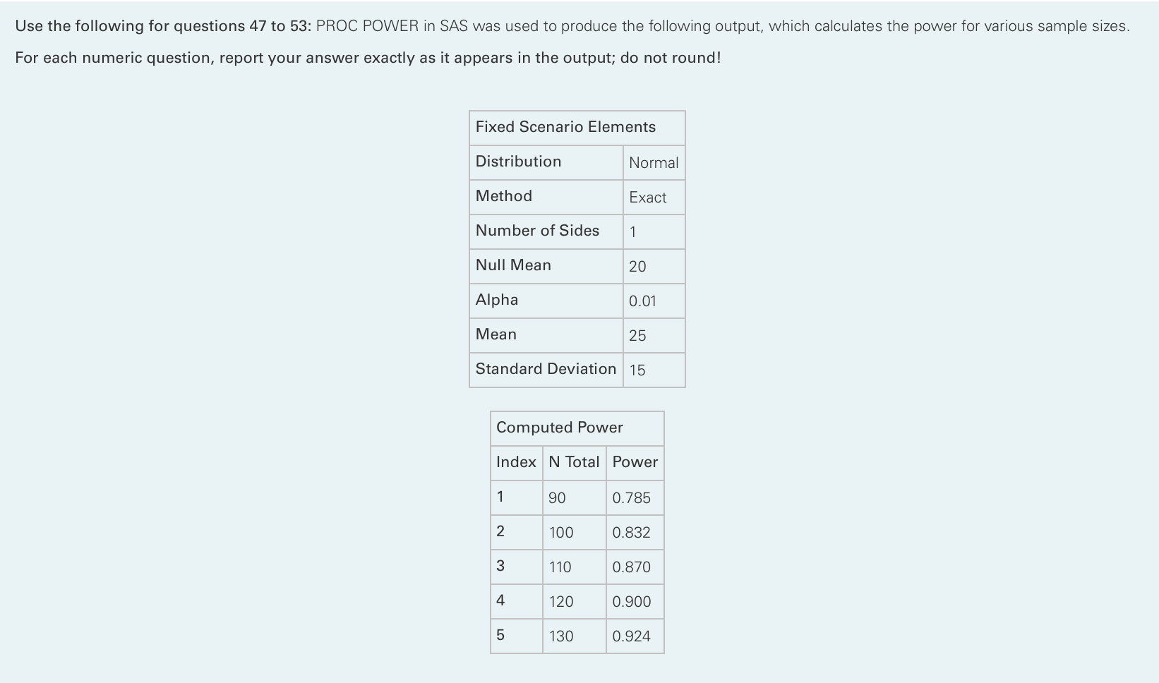Solved - What is the value of the mean under the null | Chegg.com