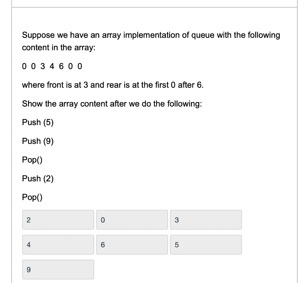Solved This question is from the data structures chapter. | Chegg.com