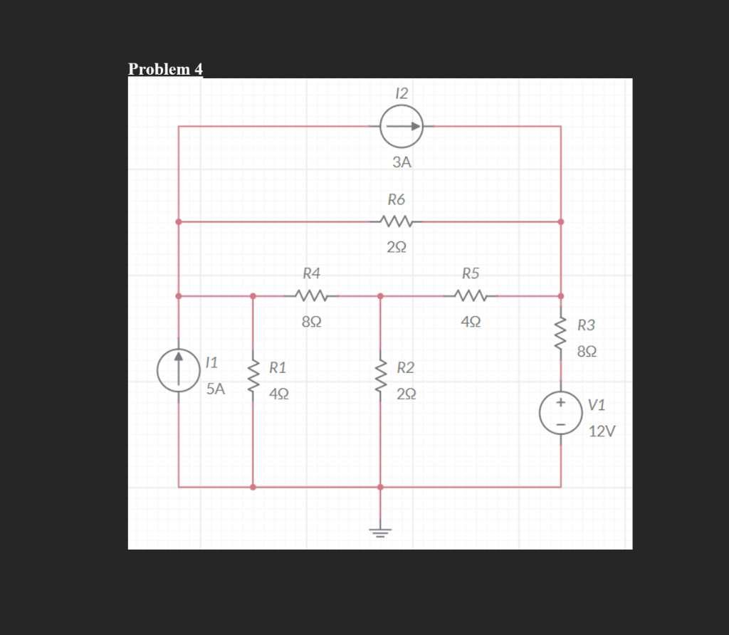 Solved 1. (20 points) Solve the following circuits using | Chegg.com
