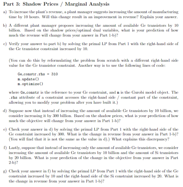 Solved The code for this question is to be written in Python | Chegg.com