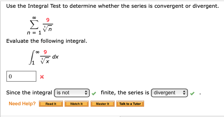 Solved Use the Integral Test to determine whether the series | Chegg.com