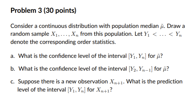 Solved Problem 3 (30 points) Consider a continuous | Chegg.com