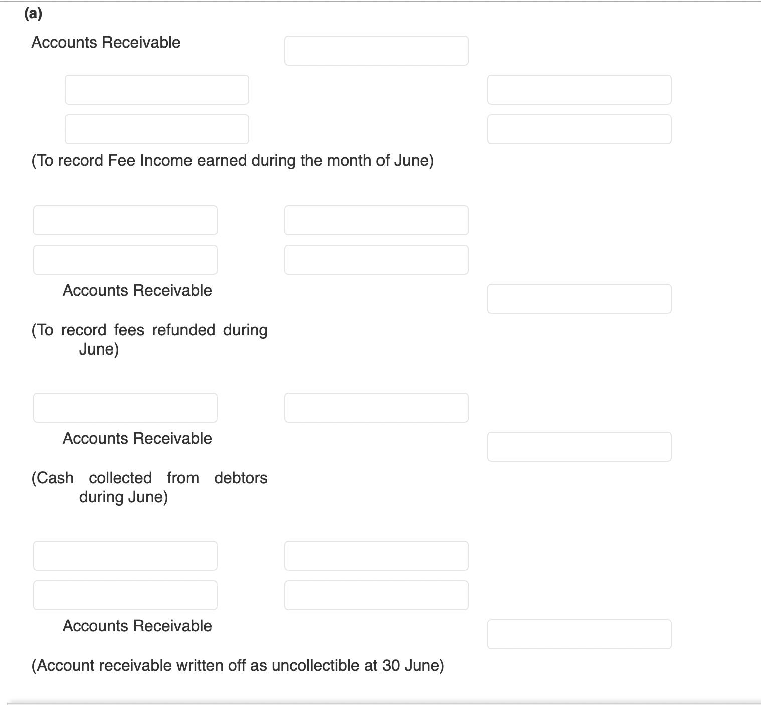 Solved (Account receivable written off as uncollectible at | Chegg.com