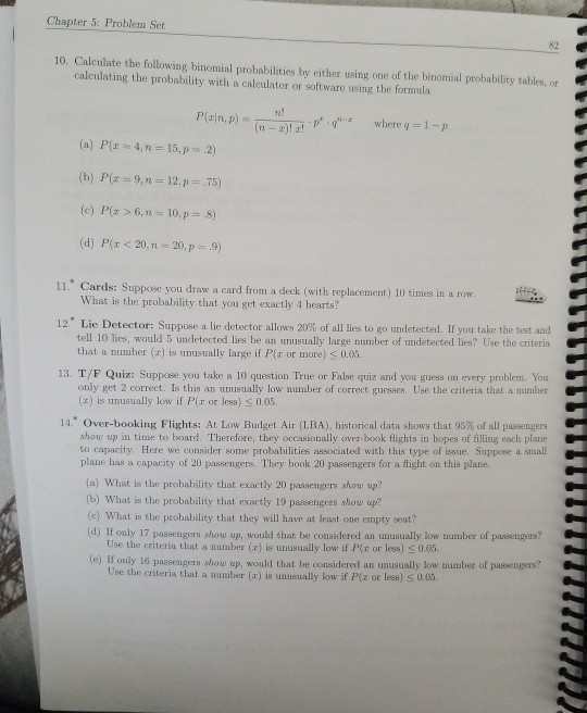 Solved Chapter 5: Problem Set Numbers with an asterisk have | Chegg.com