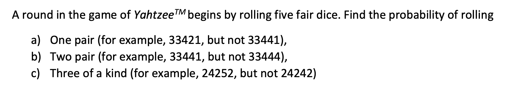 Solved Consider two equally-likely events A and B. If the | Chegg.com